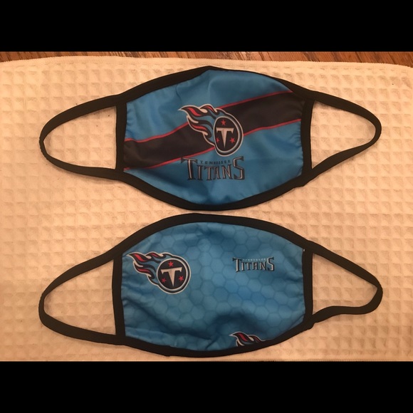 Accessories | Two Tennessee Titans Face Masks New In Package | Poshmark